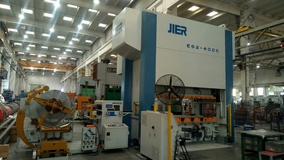 NEW PRESS INSTALLATION | JIER'S S2-400 & S2-630 PROGRESSIVE PRESSES ...
